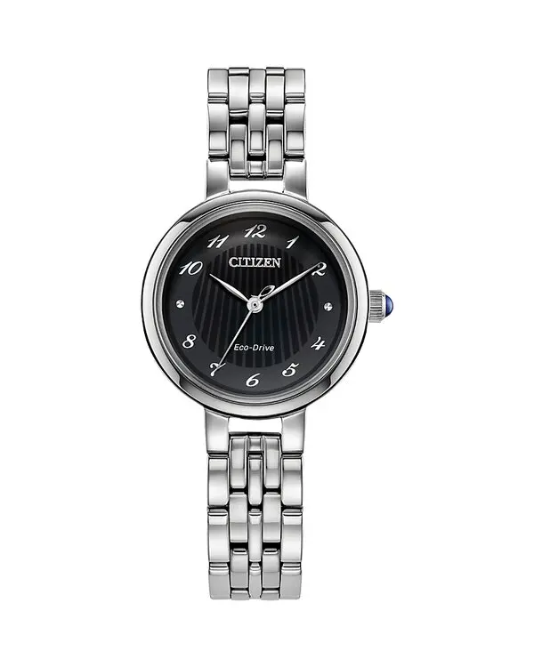 Citizen Eco-drive Classic L Watch - Black/silver