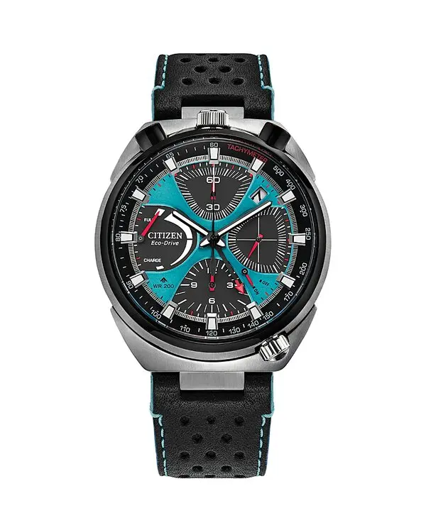 Citizen Eco-drive Promaster Land Tsuno Chronograph, 45mm - Blue/black