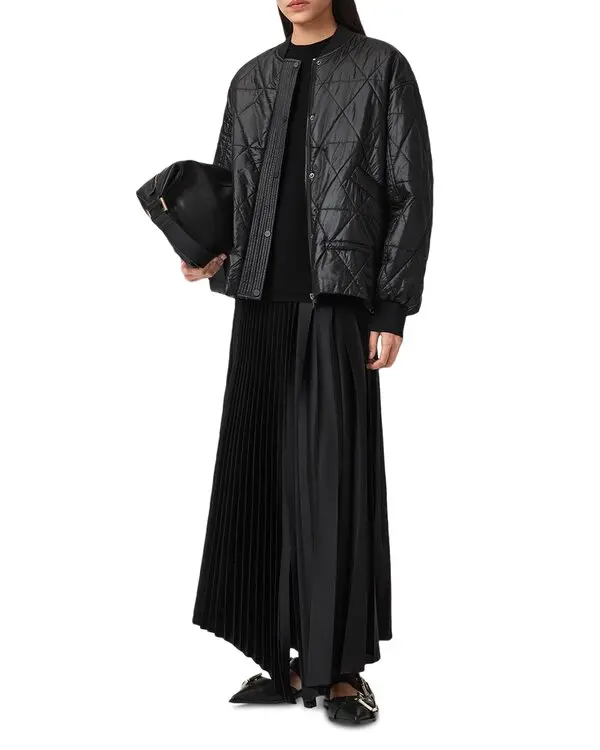 ALLSAINTS Alii Quilted Bomber Jacket