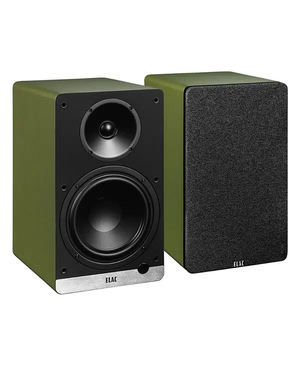 ELAC Dcb61 Debut Connex Powered Bookshelf Speaker Pair - Olive