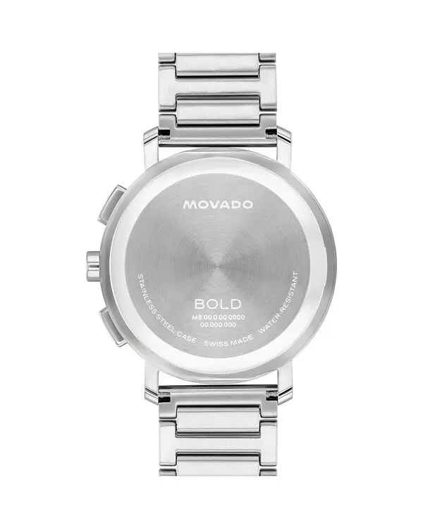 Movado Chronograph Watch, 42mm - Blue/silver