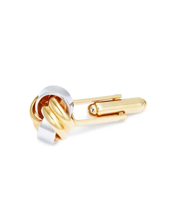 LINK UP Two Tone Knot Cufflinks