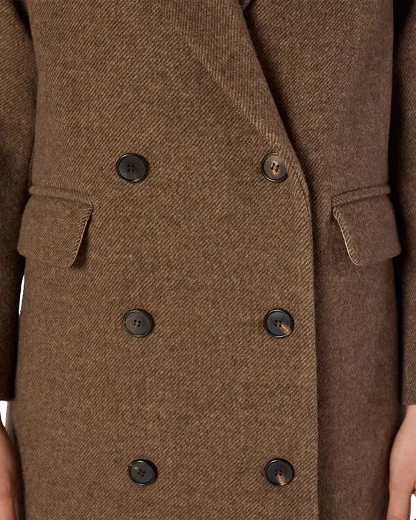 Gerard Darel Mady Wool Blend Coat