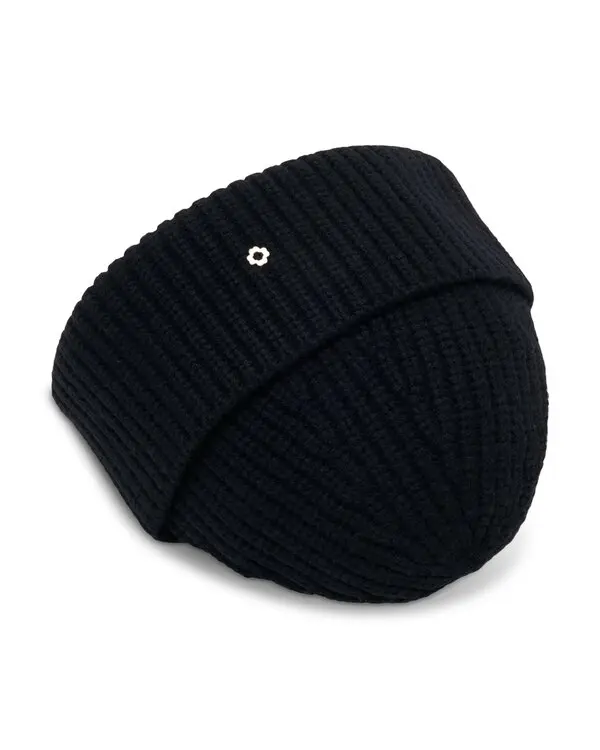 Maje Wool And Cashmere Knit Beanie