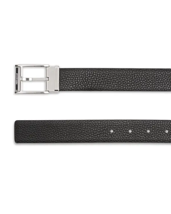 FERRAGAMO Reversible Leather Belt