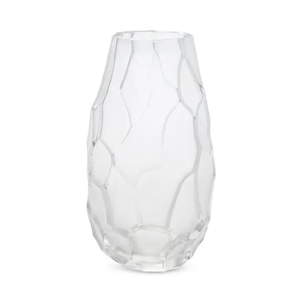 Lalique Silex Vase, Small - Clear