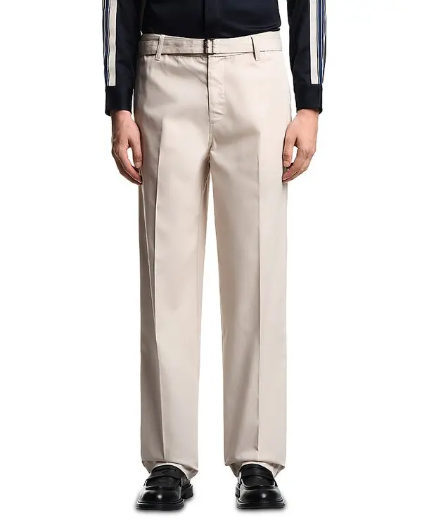 Emporio Armani Trousers With Removable Belt - Solid Medium