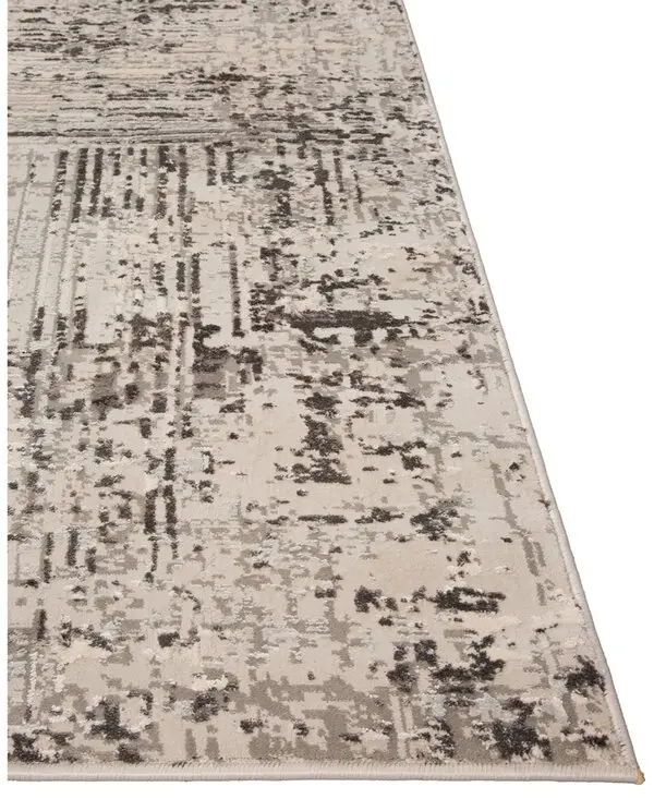 MINK HOME Alloy All343 Runner Area Rug, 2'6 X 8 - Grey