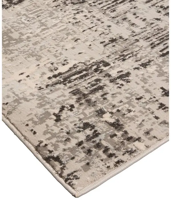MINK HOME Alloy All343 Runner Area Rug, 2'6 X 8 - Grey