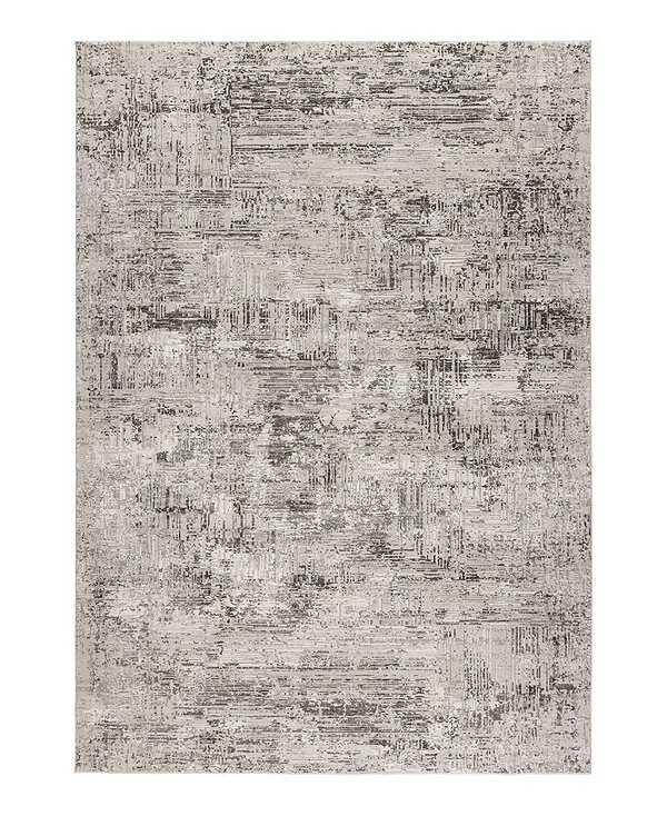 MINK HOME Alloy All343 Area Rug, 4' X 6 - Grey