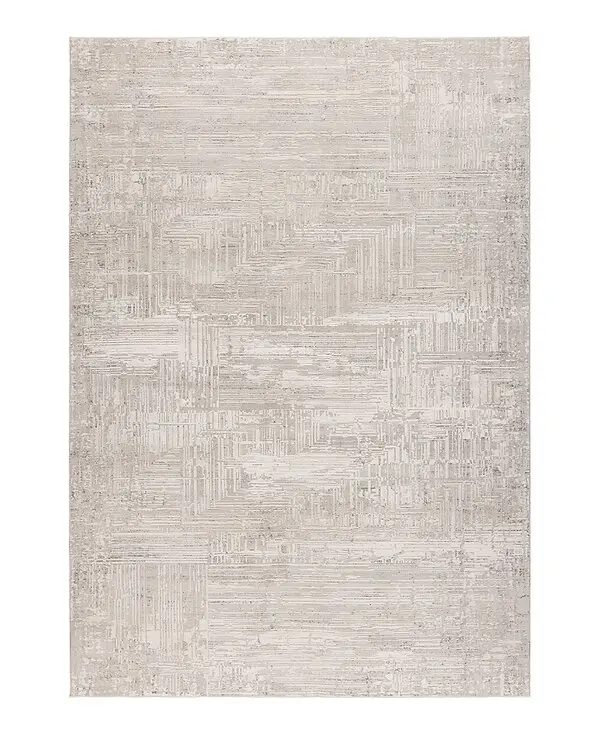MINK HOME Alloy All343 Area Rug, 4' X 6 - Ivory