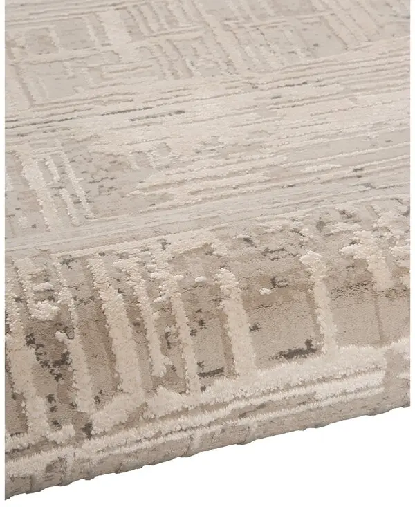 MINK HOME Alloy All343 Area Rug, 7'10 X 11 - Ivory
