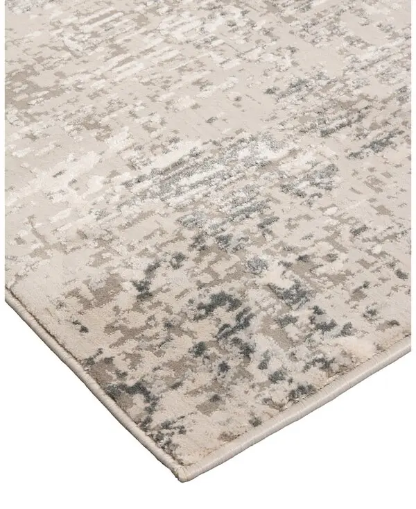 MINK HOME Alloy All343 Area Rug, 10' X 13 - Silver