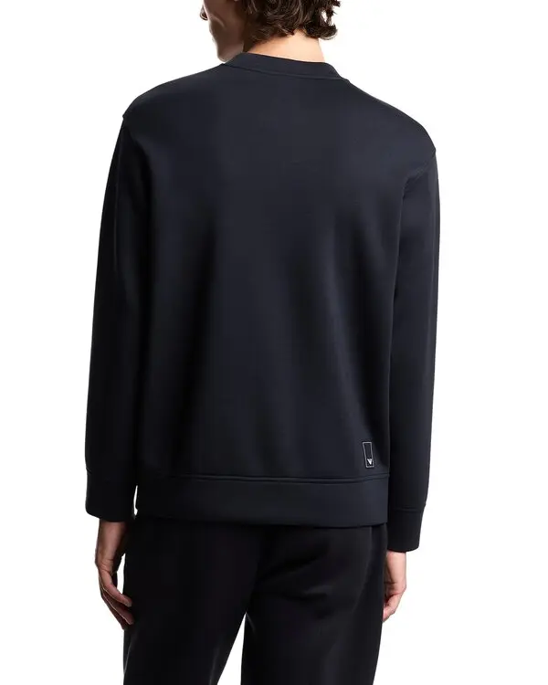 Emporio Armani Travel Essentials Sweatshirt - Solid Blue