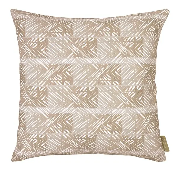 NOHO HOME Moena Nui Decorative Pillow Cover, 20 X 20 - Beige