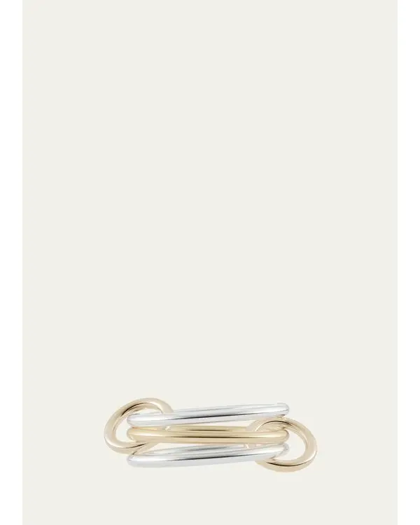SPINELLI KILCOLLIN Solarium Sy Three-link Ring - Silver