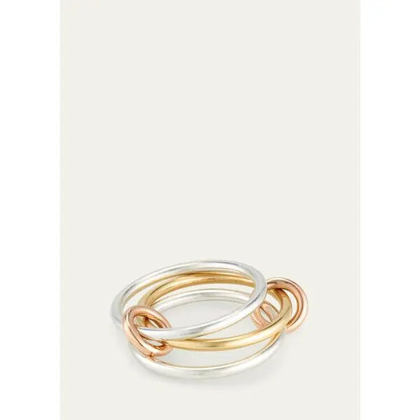 SPINELLI KILCOLLIN Solarium Sy Three-link Ring - Silver