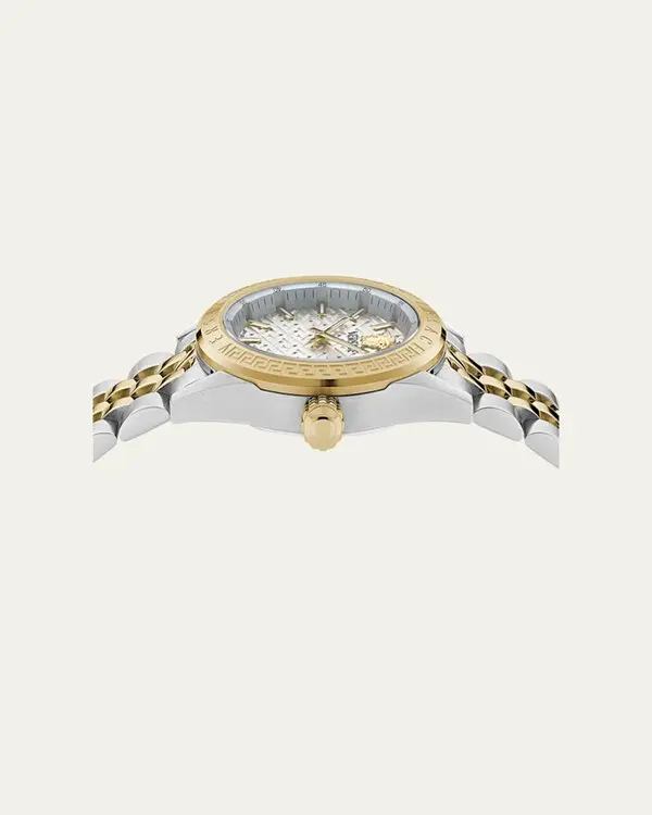 Versace 36mm Bracelet Watch - Two Tone