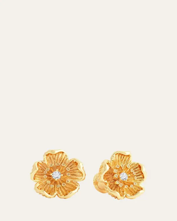 ANABEL ARAM JEWELRY Wildflowers Stud Earrings - Gold