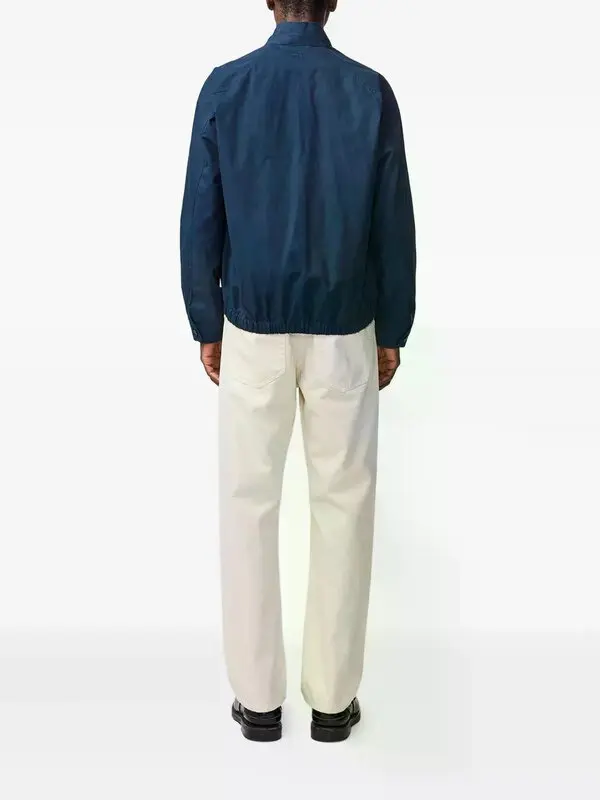 Nn07 Dave Zip-front Jacket - Blue