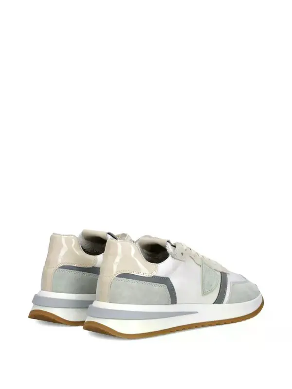 Philippe Model Tropez 2.1 Suede Panelled Sneakers - Grey