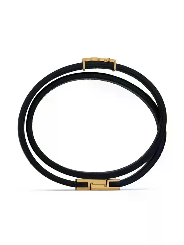 Saint Laurent Double Wrap Bracelet