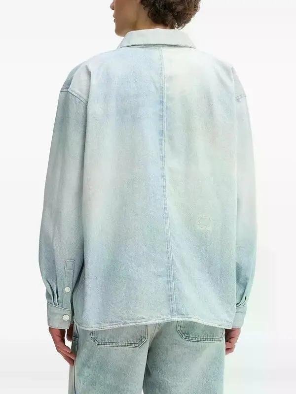 WON HUNDRED Zayne Western-pocket Denim Shirt