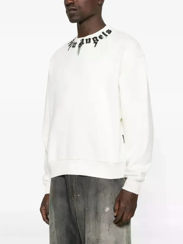 Palm Angels Logo-print Cotton Sweatshirt