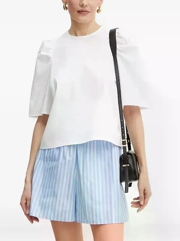 IVY OAK Puff-sleeves Blouse - White