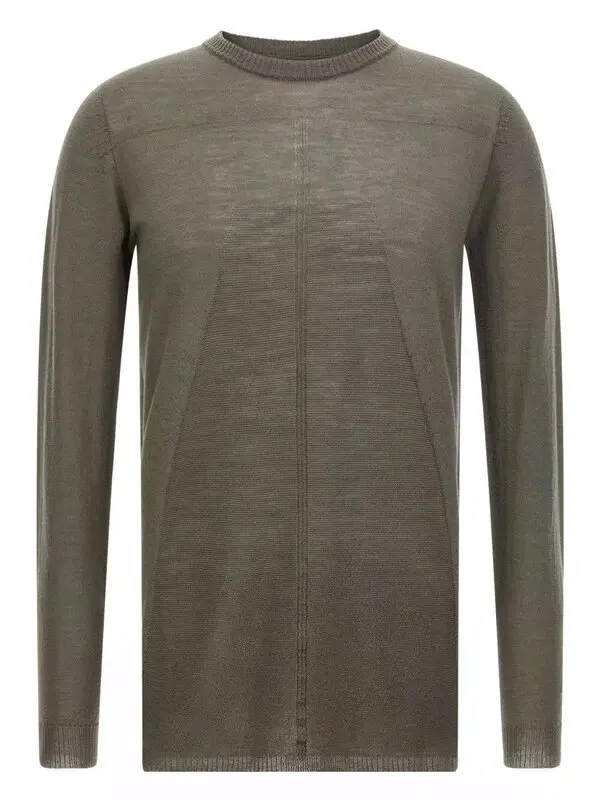 Rick Owens Ribbed Crew-neck Sweater