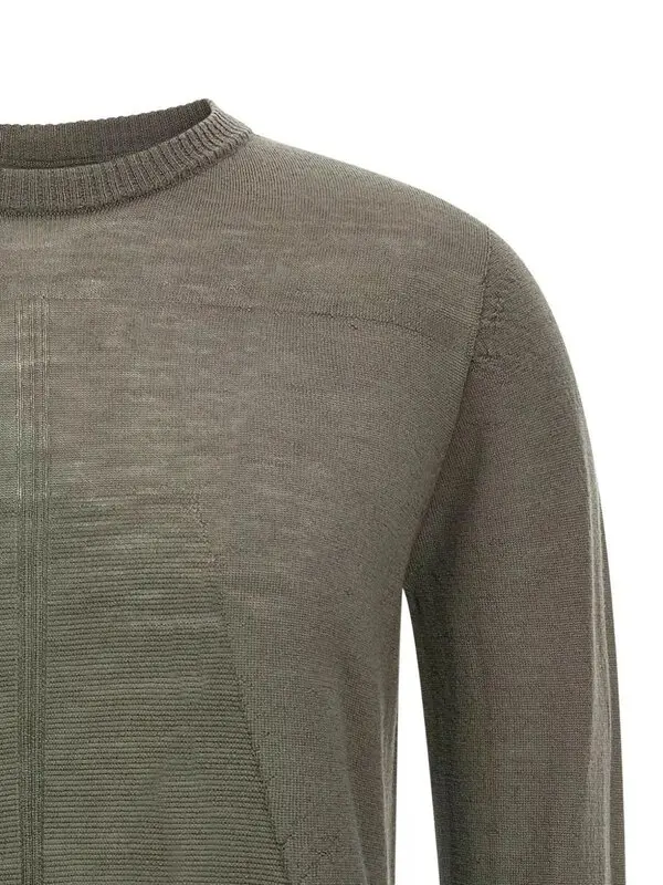 Rick Owens Ribbed Crew-neck Sweater