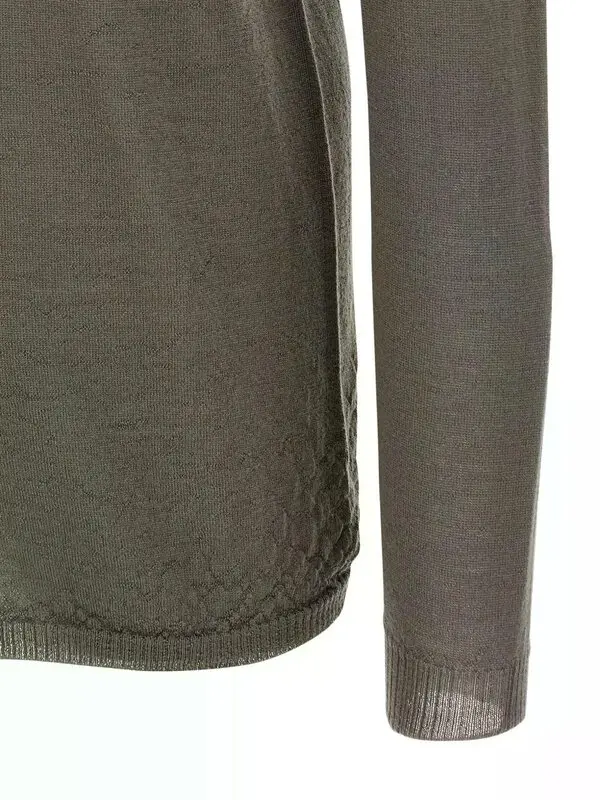 Rick Owens Ribbed Crew-neck Sweater