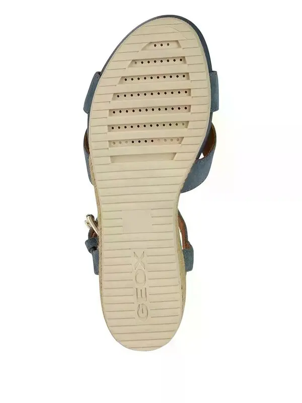 Geox 55mm Crossover Wedge Espadrilles
