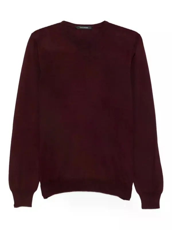 Tagliatore Crew-neck Virgin-wool Sweater