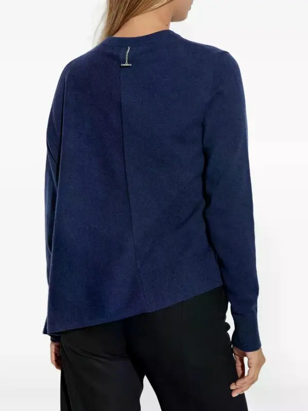 Alexander McQueen Asymmetric Cashmere Sweater