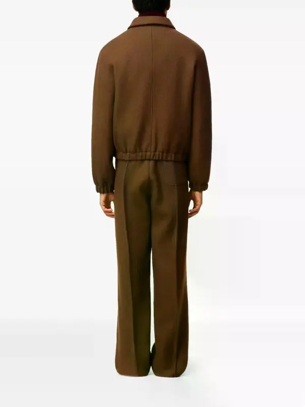 AMI Paris De Coeur Wool Zipped Jacket
