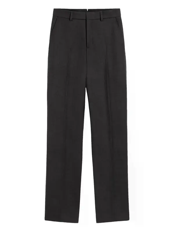 AMI Paris Wool Large-fit Trousers