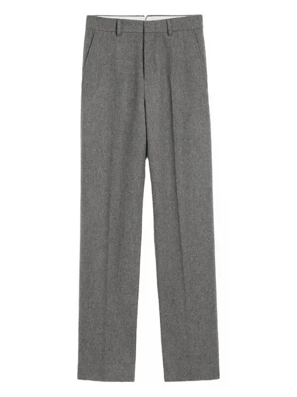 AMI Paris Wool Large-fit Trousers