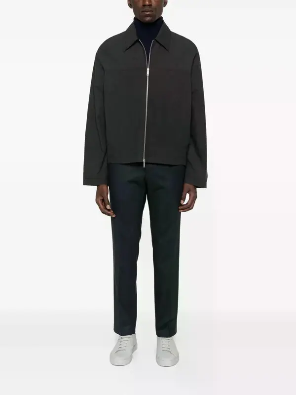 KANGRA Long-sleeve Turtleneck Sweater - Blue