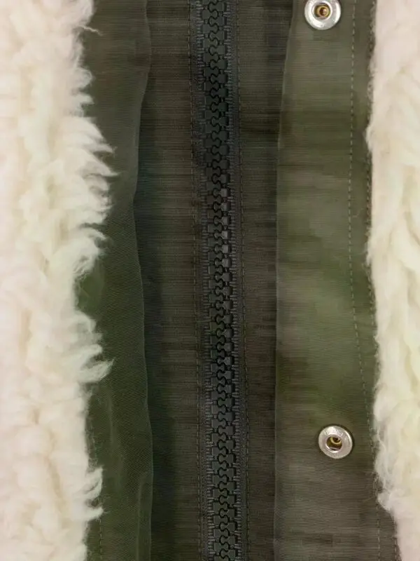 Sacai Hooded Fleece Jacket