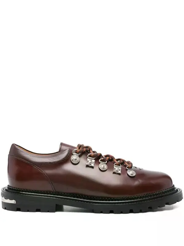 TOGA VIRILIS Lace-up Leather Derby Shoes