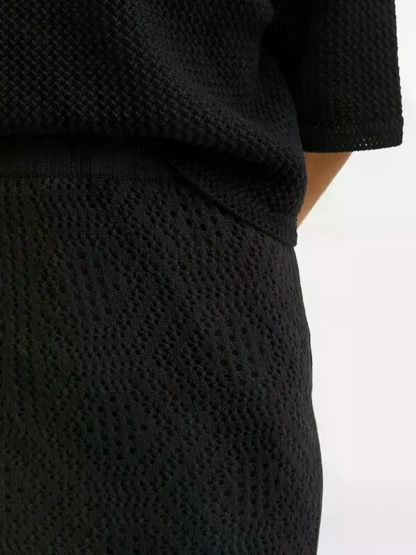 Liviana Conti Knitted Midi Skirt