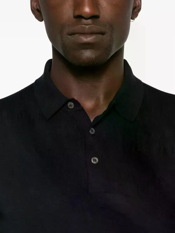 Tagliatore Pablo Long-sleeve Polo Shirt