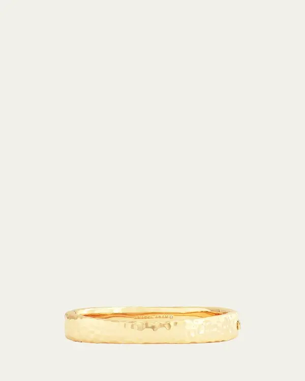 ANABEL ARAM JEWELRY Farrier Hinged Bangle Bracelet - Gold