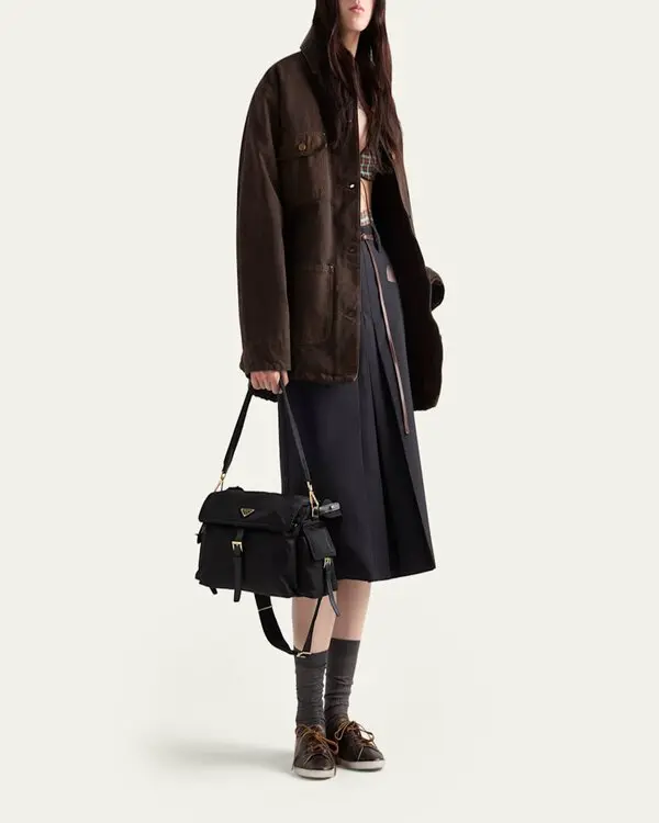 Prada Large Re-nylon Shoulder Bag