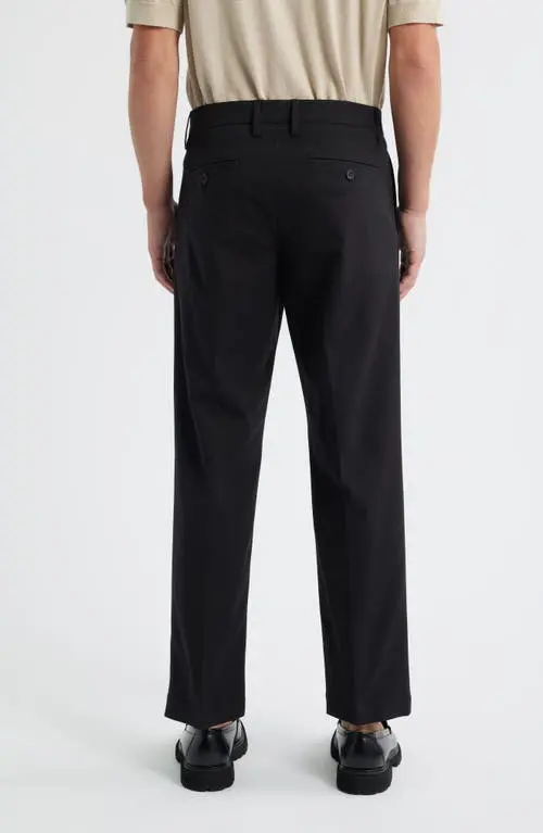 OPEN EDIT Straight Leg Pants - Black Caviar