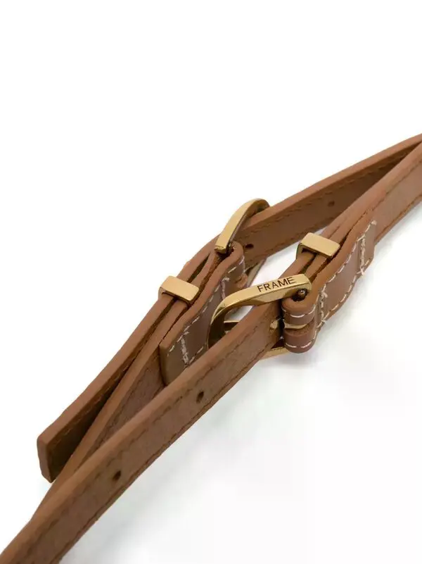 FRAME Double-strap Leather Belt