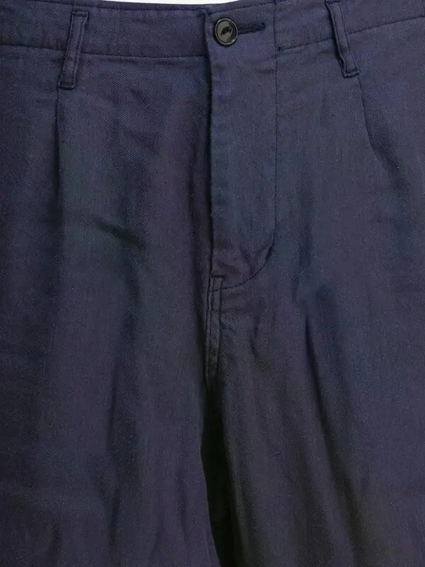 NONNATIVE Pleated Cargo Shorts - Blue