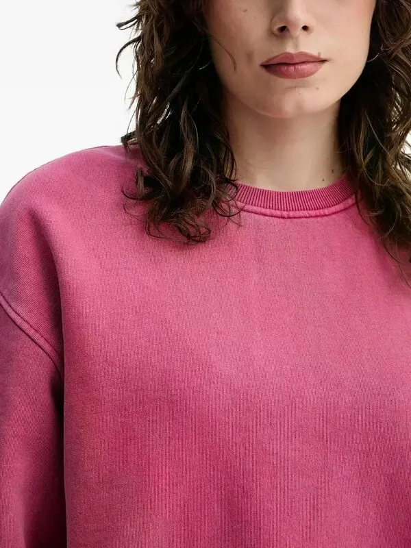 SAMSOE SAMSOE Crew-neck Sweatshirt - Pink