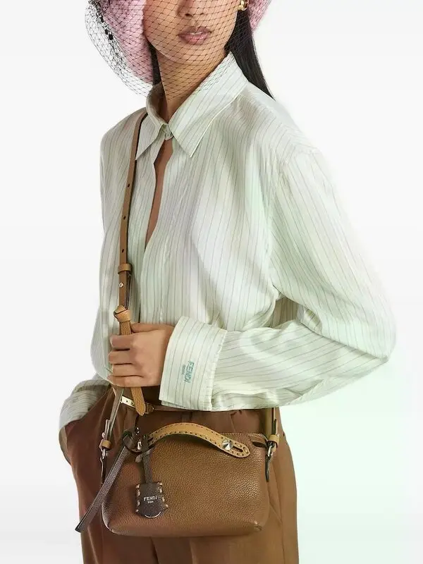 Fendi Mini Selleria Leather Handbag